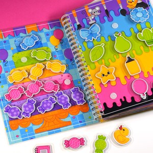 Printable Busy Book, Color Matching Activities, Learning Colors ...