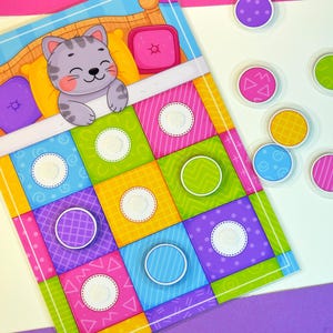 Printable Color Matching Worksheet, Pattern Match, Easy Home Learning ...