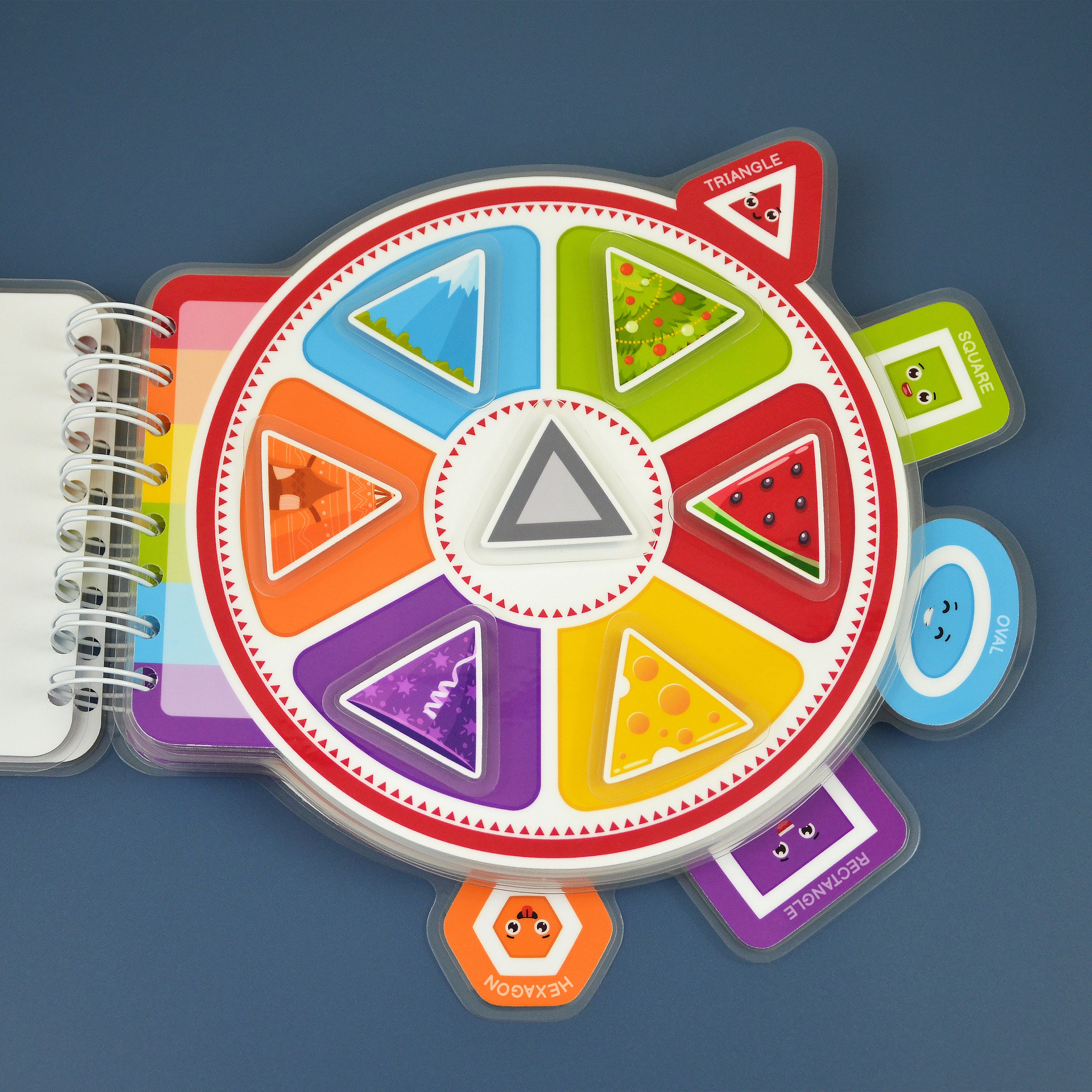 Printable Shape and Color Matching Velcro Activity Shapes and - Etsy