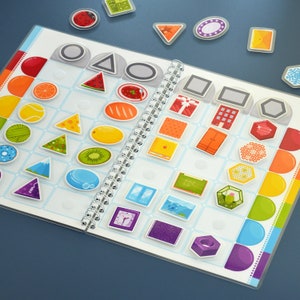 Printable Shape and Color Matching Activity, Shapes and Colours Match ...