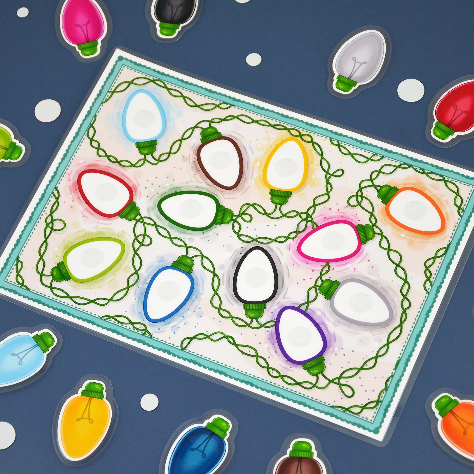 Printable Activities for Kids, Color Matching Busy Book Page, Colour ...