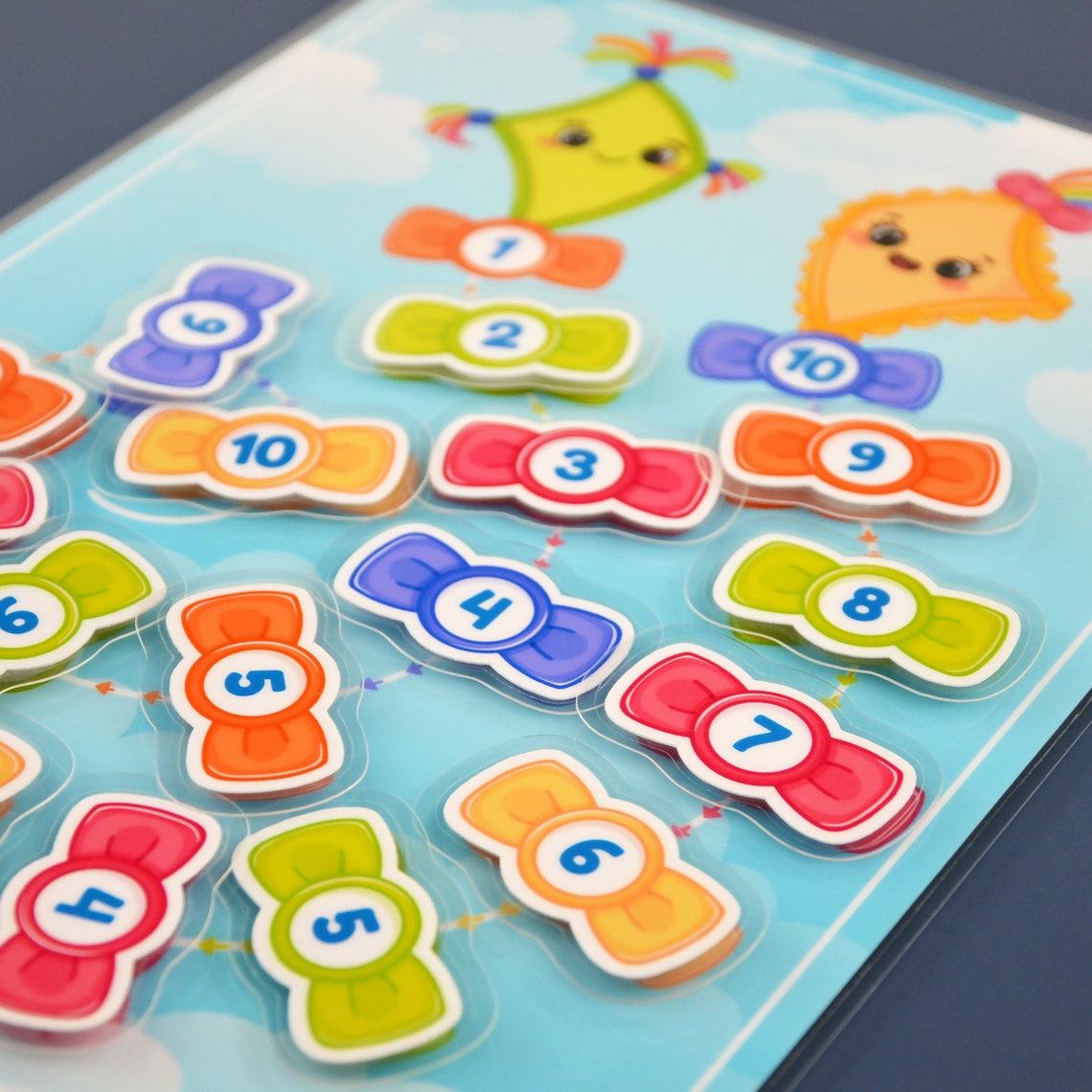 Learning Numbers Printable Math Worksheets Counting Preschool - Etsy