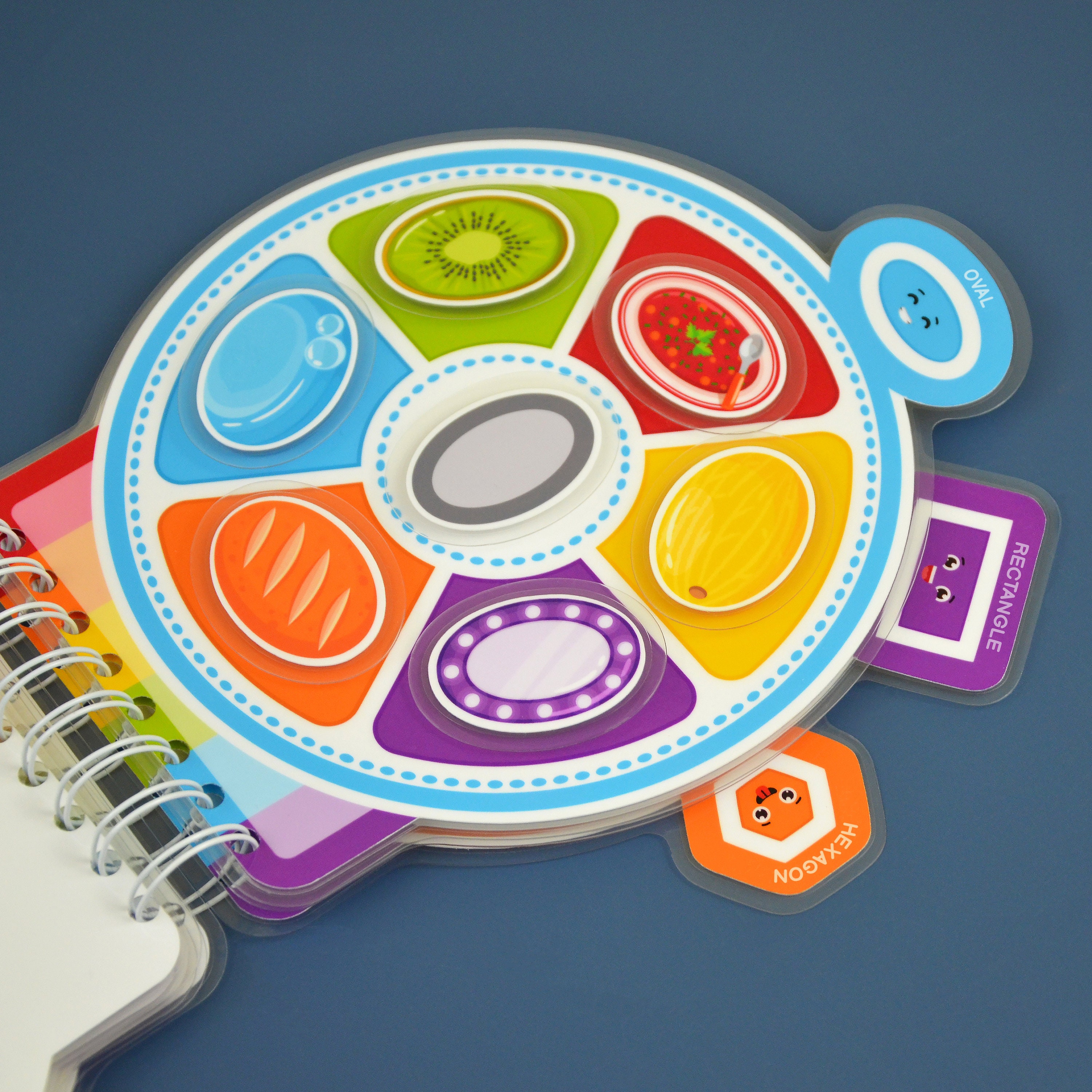 Printable Shape and Color Matching Velcro Activity Shapes and - Etsy UK