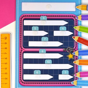 Printable Size Sorting Worksheet, Long Short, Pencil Length Comparison ...