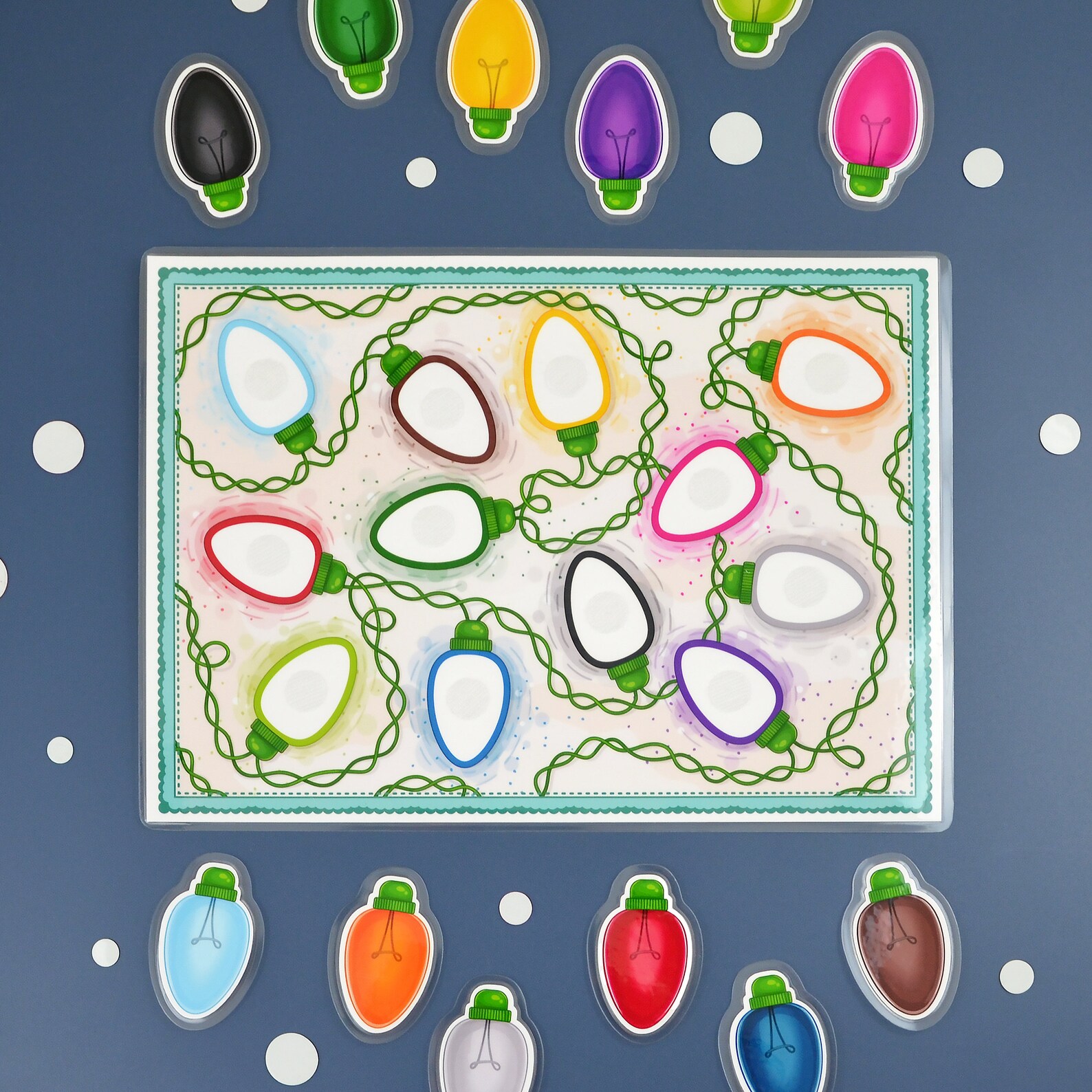 Printable Activities for Kids, Color Matching Busy Book Page, Colour ...