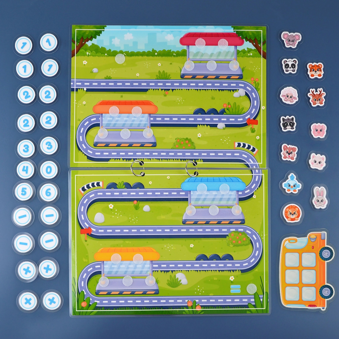 Printable Math Practice Game Addition and Subtraction | Etsy