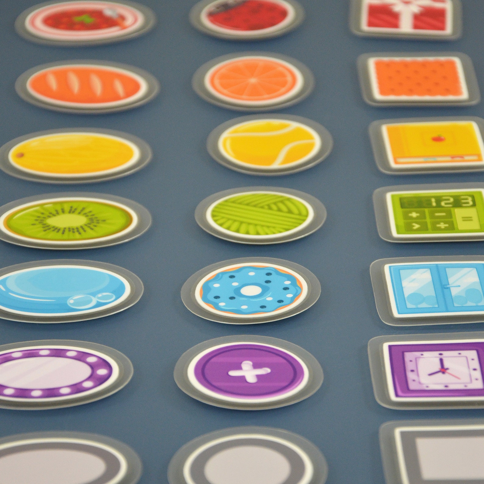 Printable Shape and Color Matching Velcro Activity Shapes and - Etsy