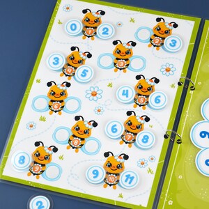 Before, After Numbers Printable Math Worksheet, Practice Count 1 - 10 ...