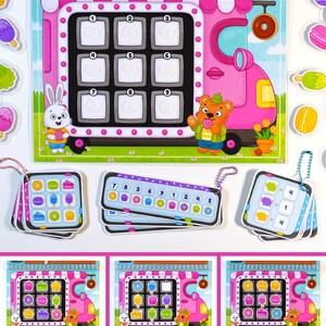 Printable Color Match Activity Book, Sweets Worksheet for Kids ...