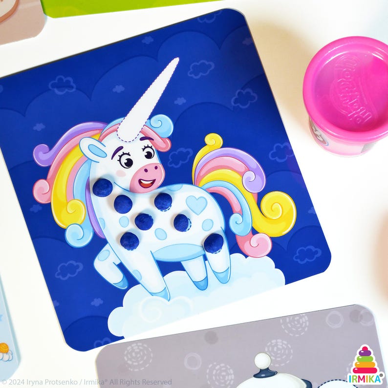 Playdough Mats for Girls, Printable, Princess Worksheets, Busy Book ...