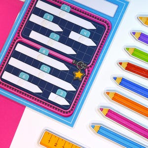 Printable Size Sorting Worksheet, Long Short, Pencil Length Comparison ...