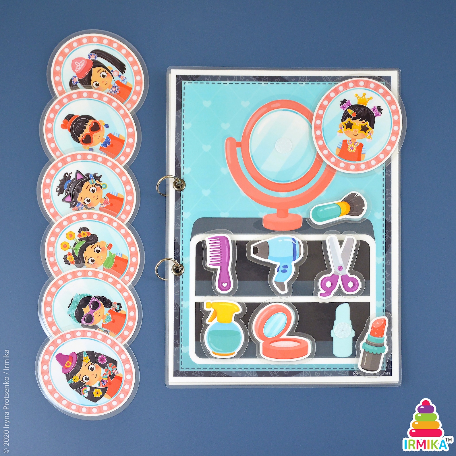 Printable Worksheets for Girls Beauty Salon Activity - Etsy