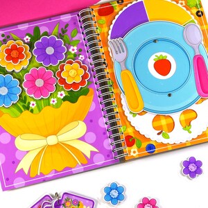 Printable Busy Book, Color Matching Activities, Learning Colors ...