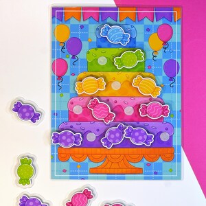 Printable Color Matching Worksheet, Learning Colors, Numbers, Sorting ...