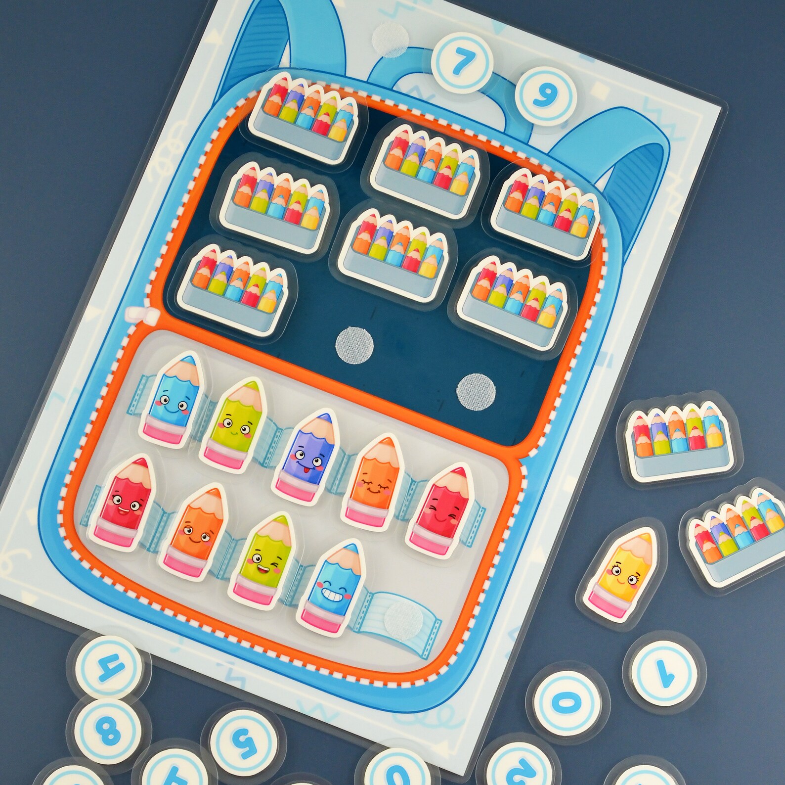 Pencils Counting Activity Printable Worksheet, Learn Numbers 1-100 ...