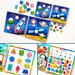 Shape Matching Printable Busy Book, Activity for Toddlers, Geometric ...