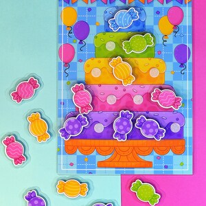 Printable Color Matching Worksheet, Learning Colors, Numbers, Sorting ...