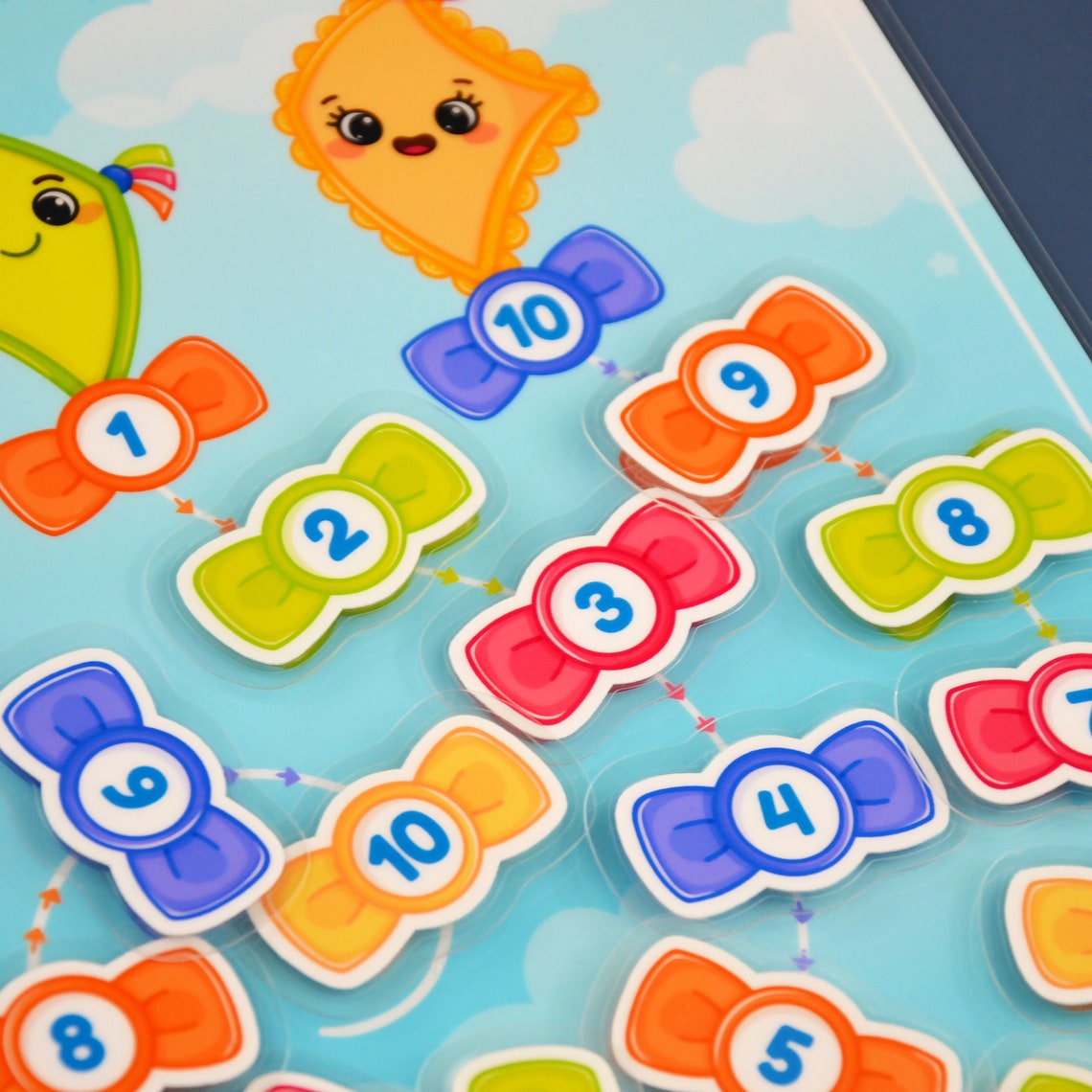 Learning Numbers Printable Math Worksheets Counting Preschool - Etsy