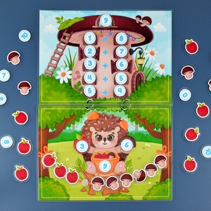 Maths Busy Book Printable Bundle, Math Activity Workbook, Preschool ...