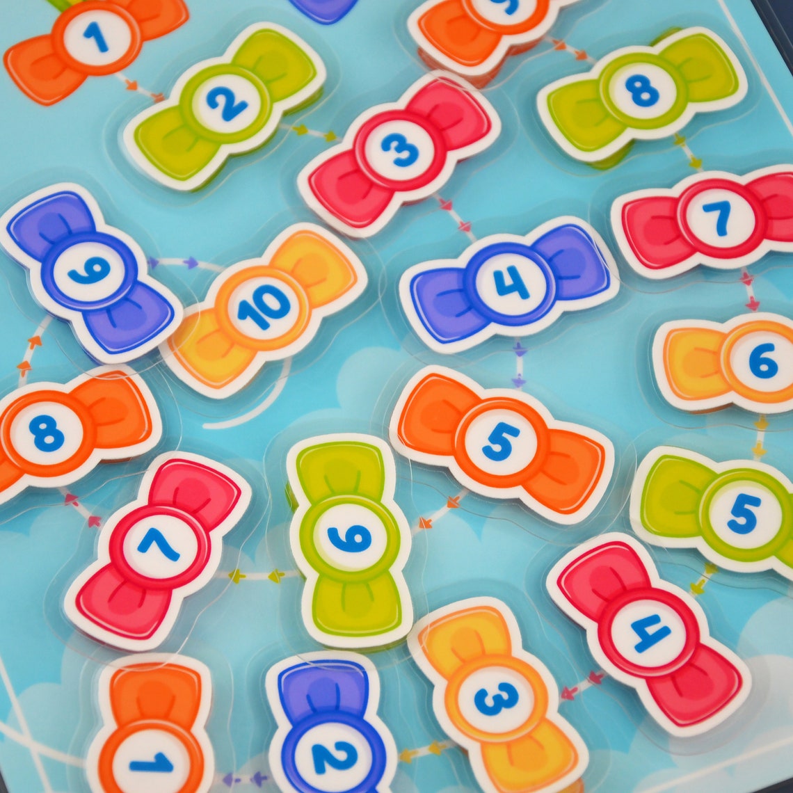 Learning Numbers Printable Math Worksheets, Counting Preschool Activity ...