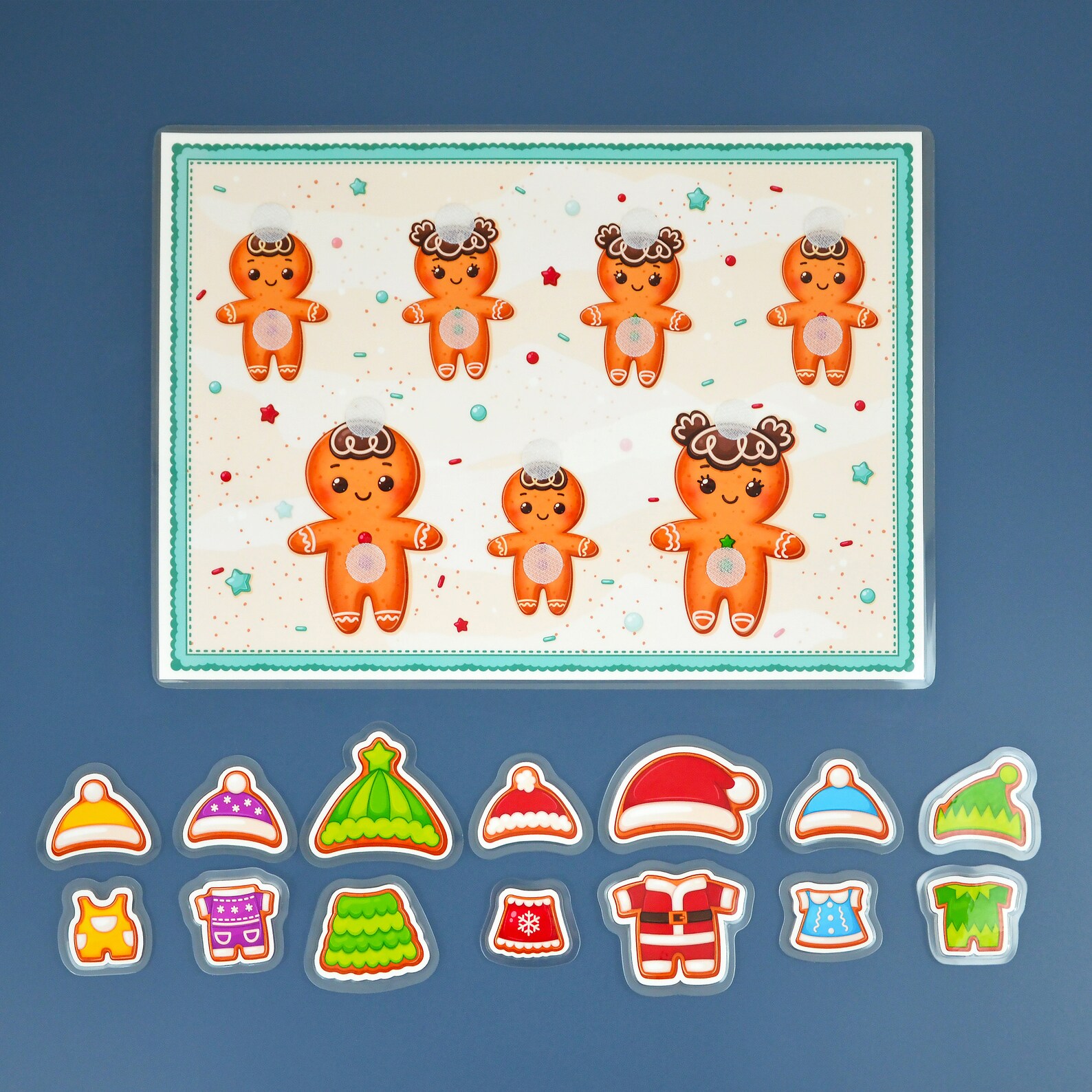 Gingerbread Activities for Kids Christmas Busy Book Printable - Etsy