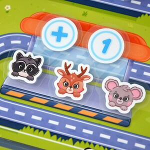 Printable Math Practice Game, Addition and Subtraction Activity ...