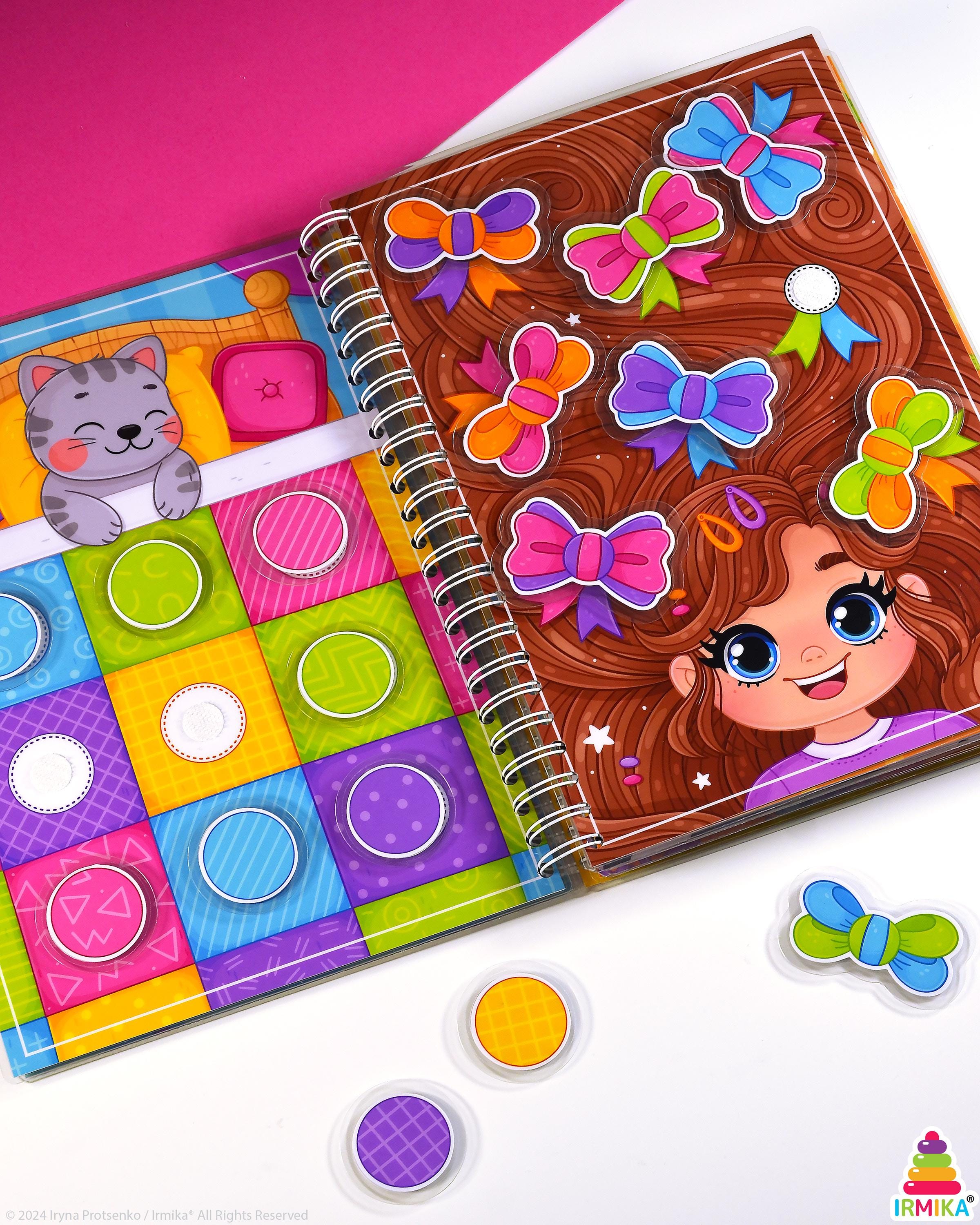 Printable Busy Book, Color Matching Activities, Learning Colors ...