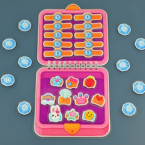 Printable Math Worksheet for Girls, Nail Salon Activity, Count Numbers ...