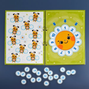 Before, After Numbers Printable Math Worksheet, Practice Count 1 - 10 ...