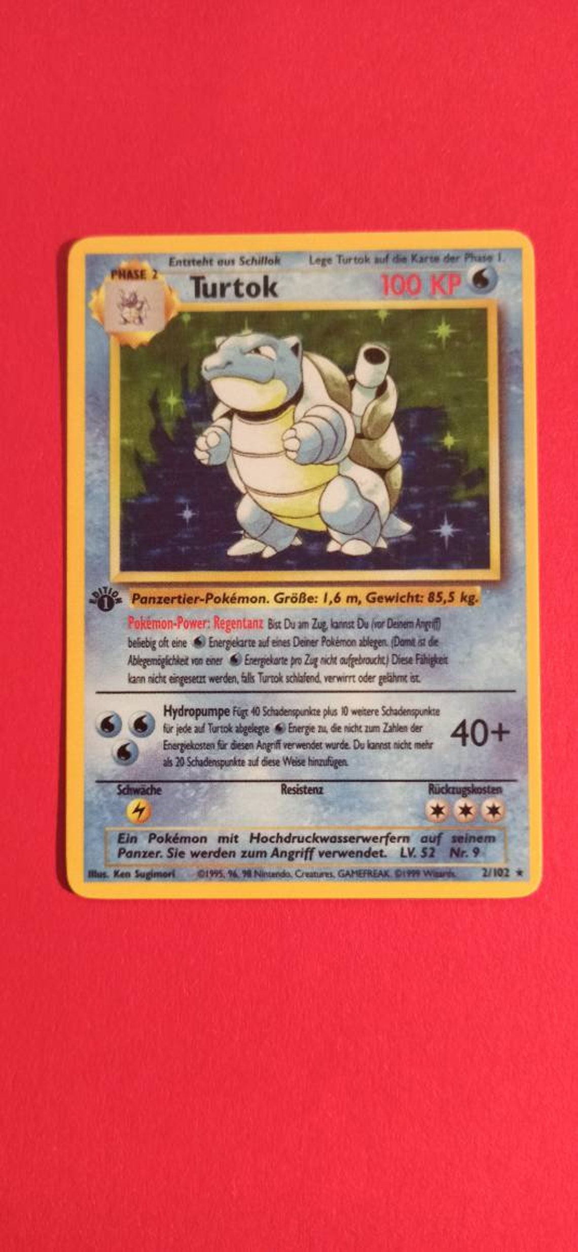 Glurak Turtok Bisaflor Set Pokemon Map Proxy 1st Edition Base | Etsy ...