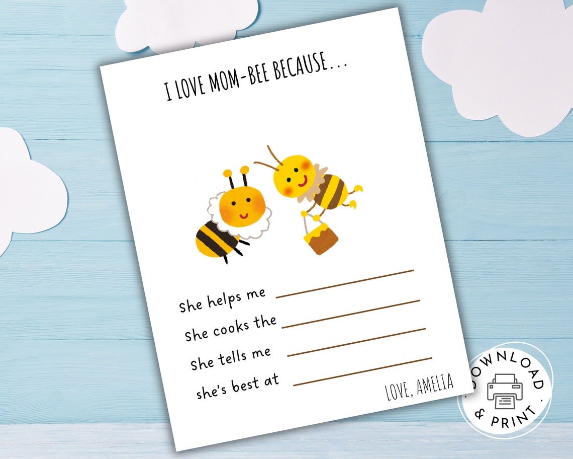 Mother's Day Garden Printable Kids' Handprint Keepsake Teacher and ...