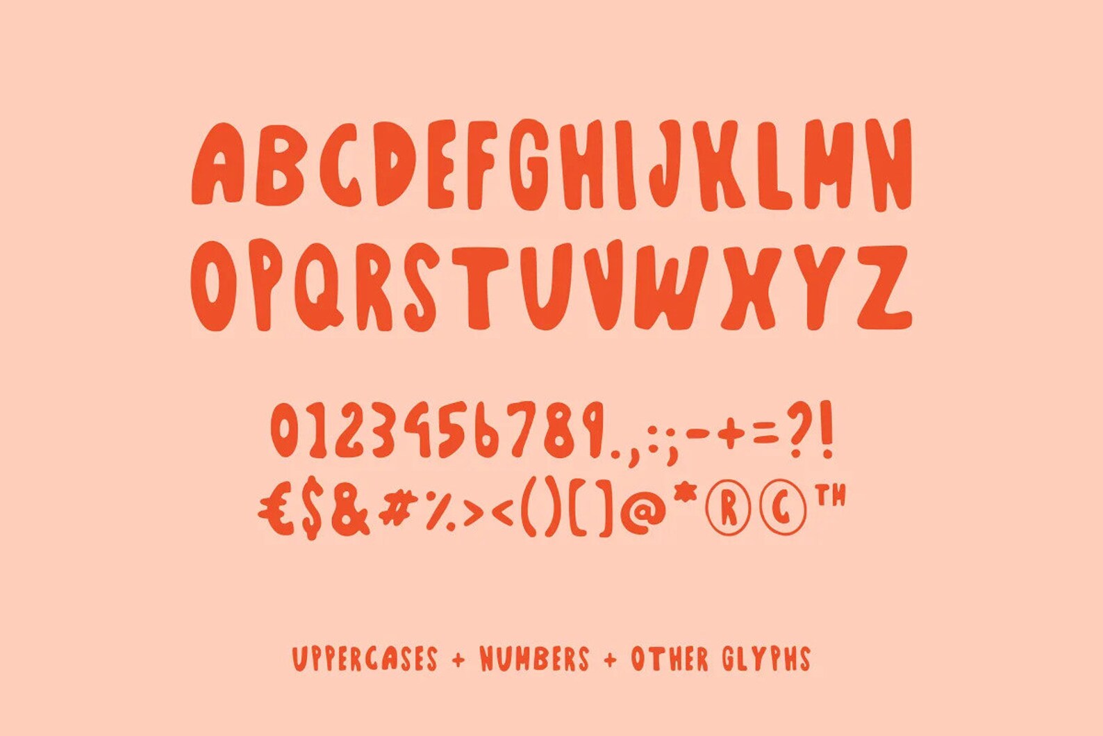 Fobble | Bold Funky Font + Extra Drawings | Playful, Kids Font ...