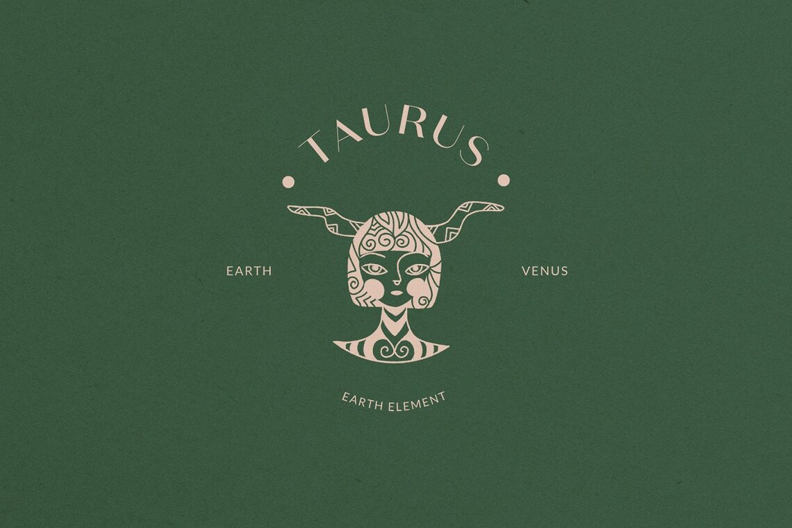 Horoscope Logos Zodiac Drawings Astrology Illustrations - Etsy