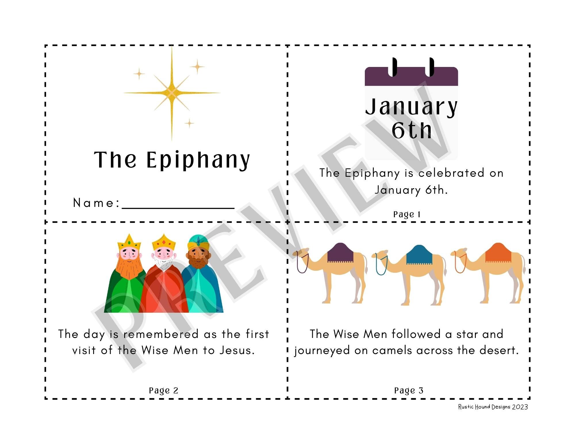 Epiphany | Three Kings Day | Homeschool | Religious Education ...
