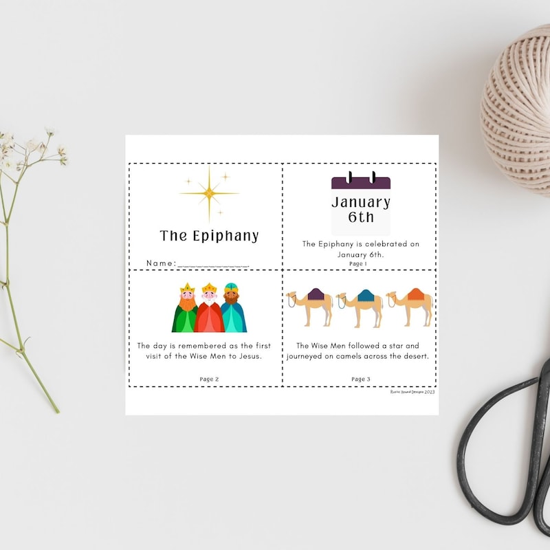 Three Kings Card - Etsy