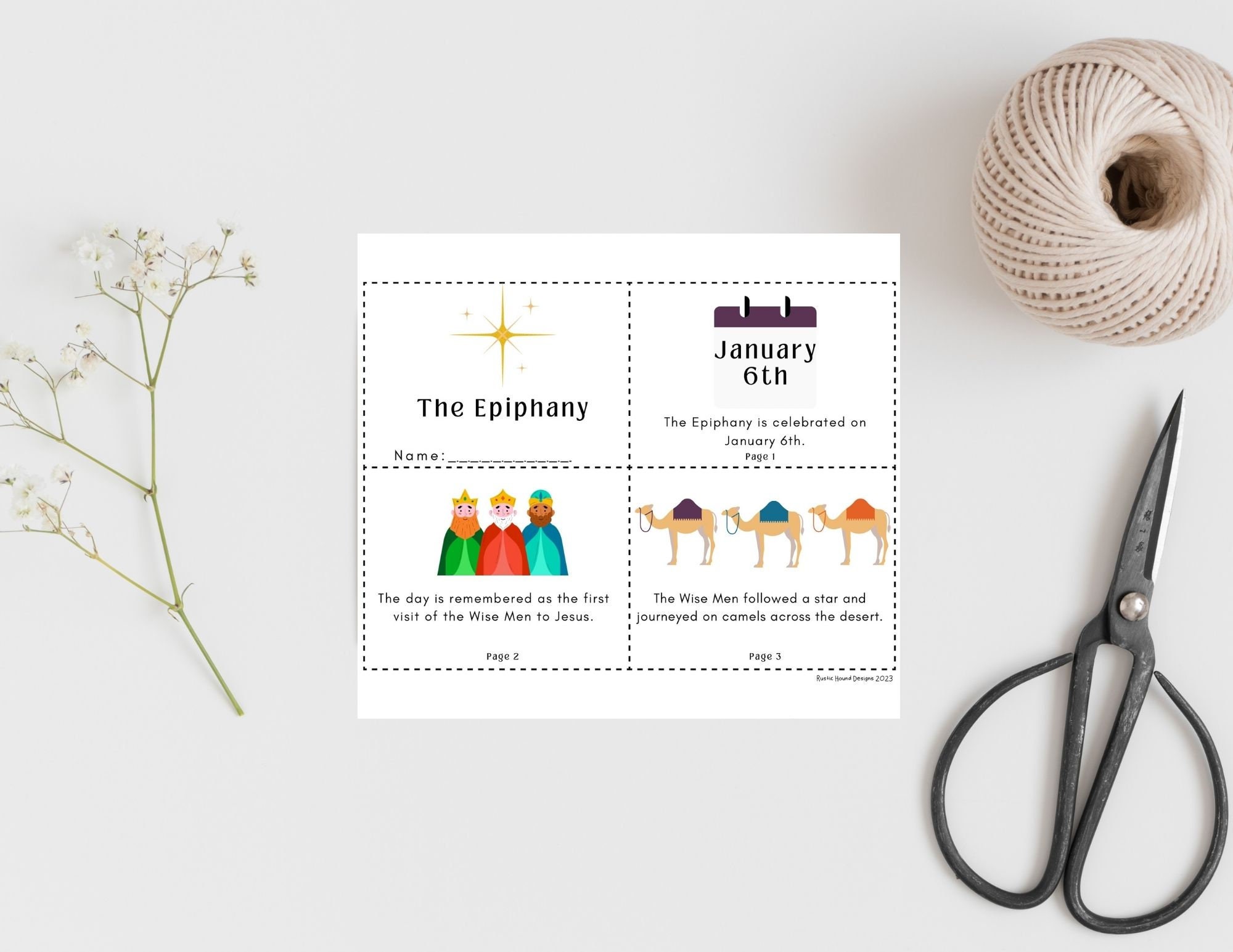 Epiphany | Three Kings Day | Homeschool | Religious Education ...