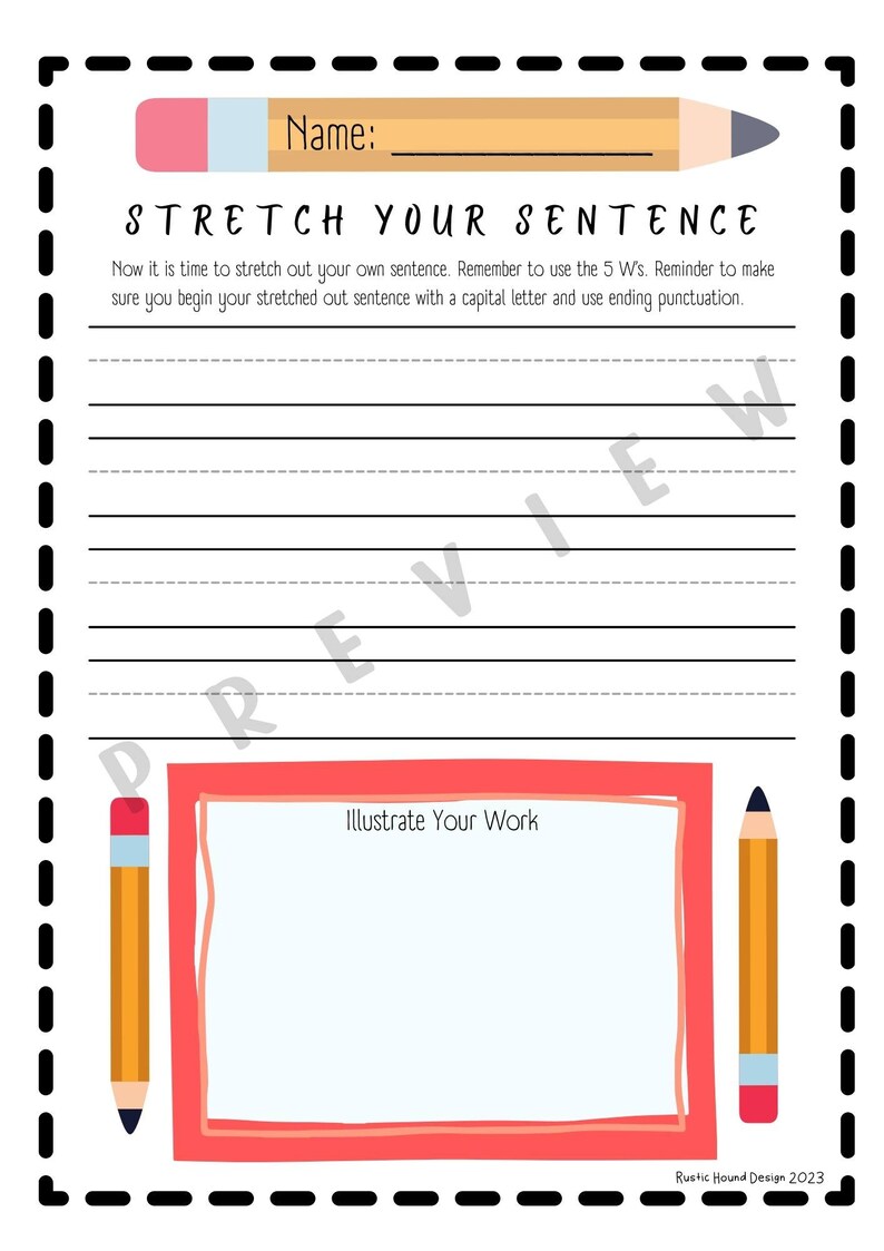Writing Worksheet | Sentences | Writing | Writing Skills | Homeschool ...