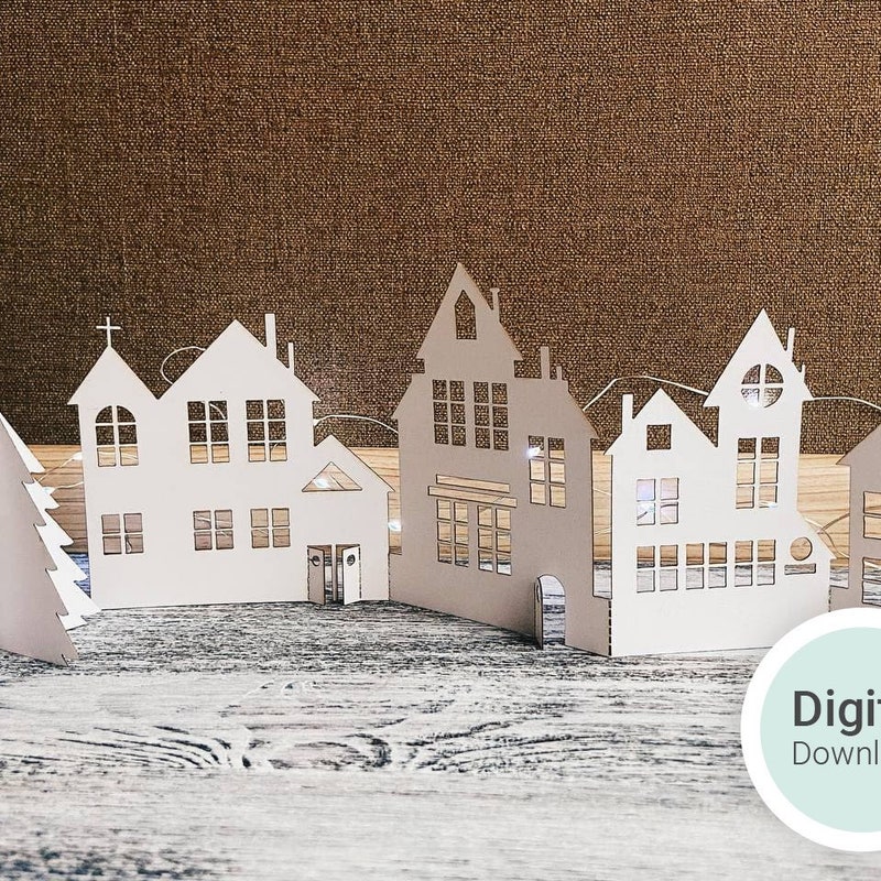 Paper Village - Etsy