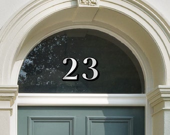 Premium Gold Fanlight Transom House Door Number, Victorian Style House ...