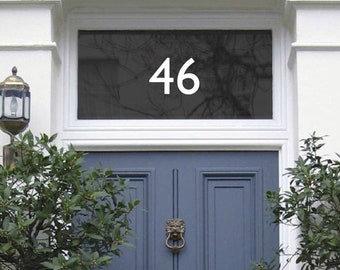 Vinyl Number Decal Sticker. Self Adhesive. House Door - Etsy