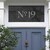 Premium Frosted Original Fanlight Door Numbers, Etched Glass Numbers ...
