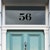 Premium Black Elegant Fanlight Door Number, Black Transom House Number ...