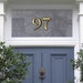 Premium Gold Fanlight Transom House Door Number, Victorian Style House ...