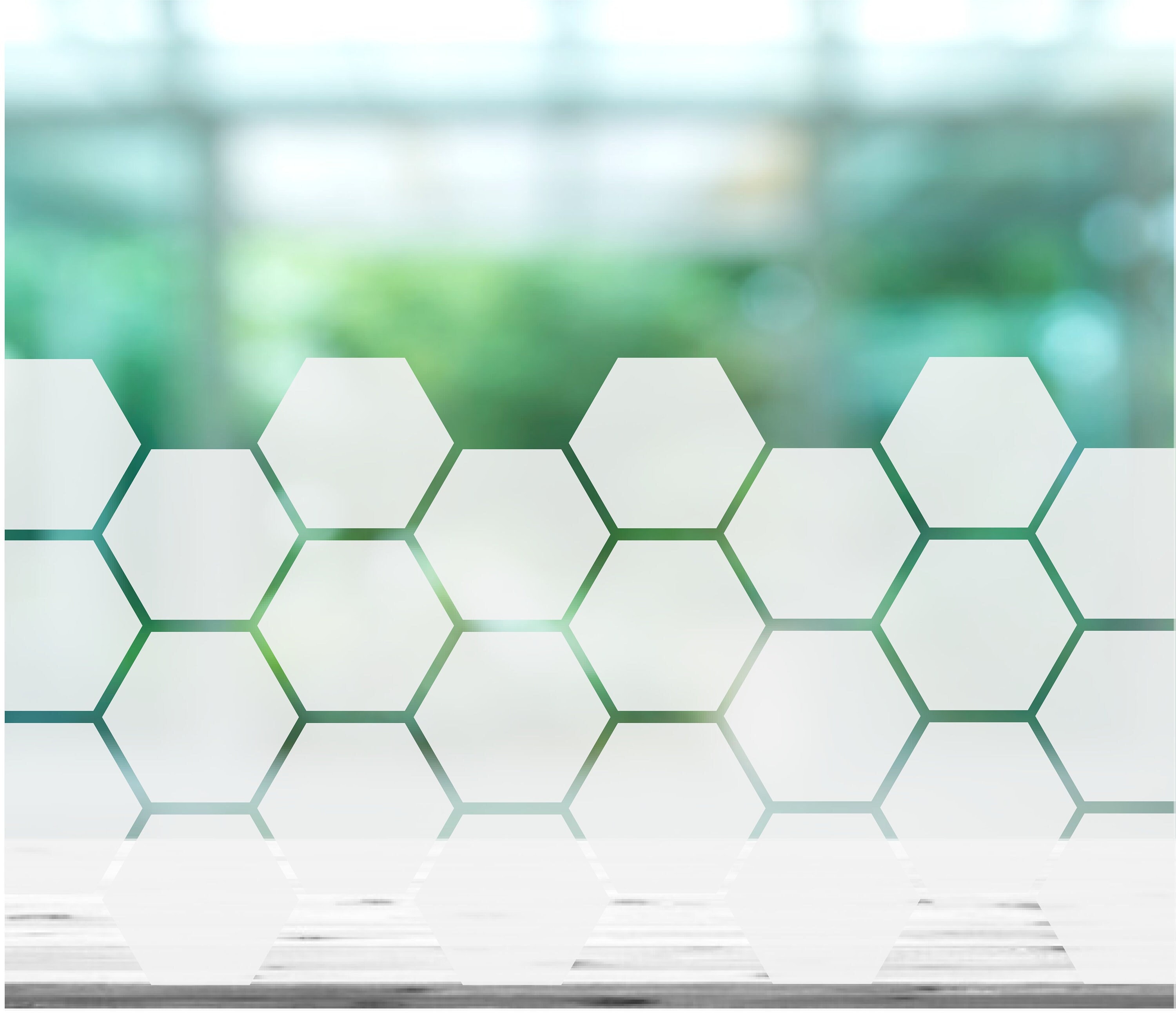 Frosted Honeycomb Window Privacy Stickers Etched Window - Etsy