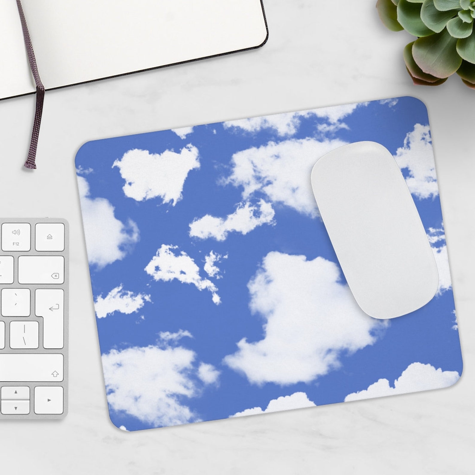 Nubes MousePad Sky Mouse pad Mousepad azul Mouse Pads | Etsy
