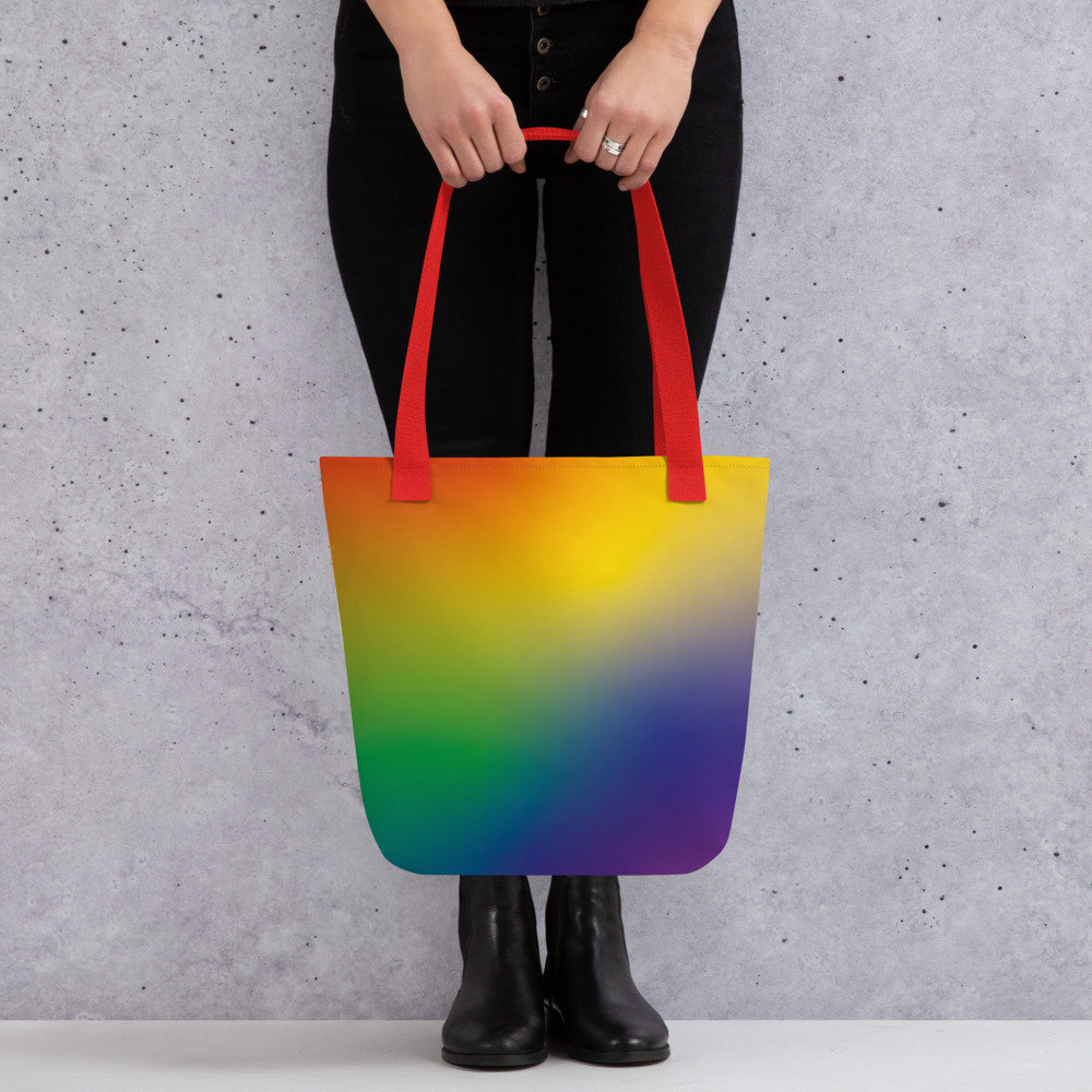 Rainbow Pride Cloth Bag LGBTQ Bag Carrying Bag Pride Bag - Etsy