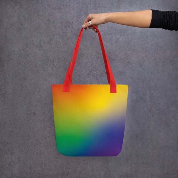 Rainbow Pride Cloth Bag LGBTQ Bag Carrying Bag Pride Bag - Etsy