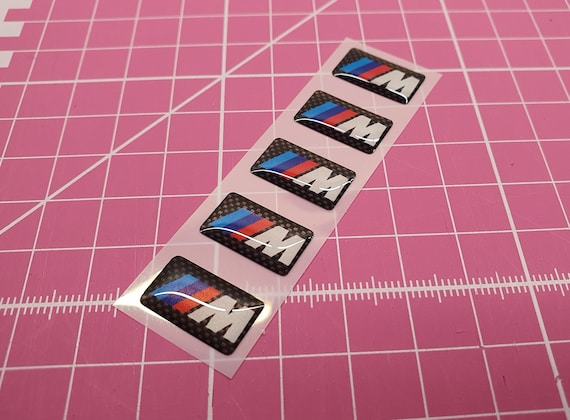 M Sport Alloy Wheel Badge Domed Sticker for BMW Performance | Etsy UK