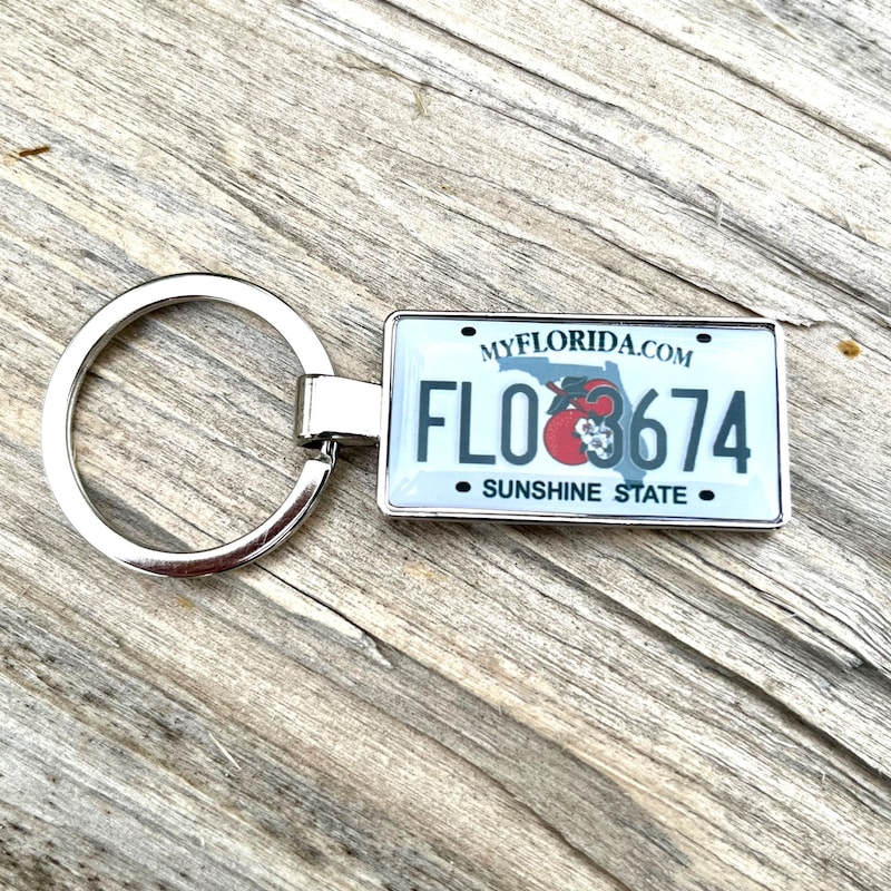 Florida License Plate Art - Etsy