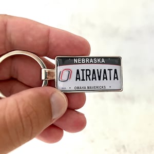 Custom Personalised Keyring, License Plate Keychain, Perfect Gift for ...